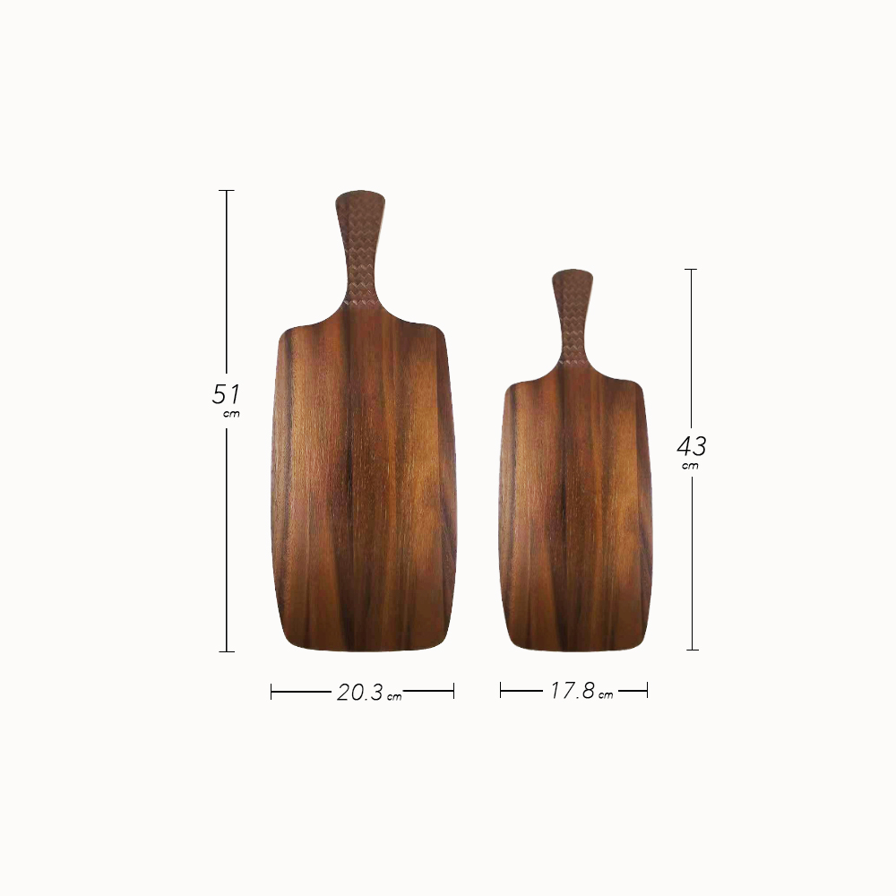 Acacia Carved Paddle Serving Board – sinoway